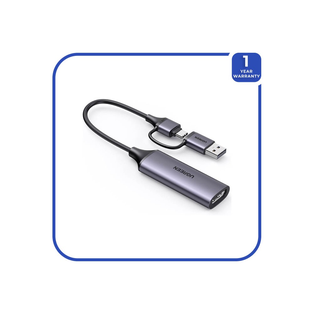 Ugreen HD USB Vedio Capture Card (CM716) (25854) | Cosmic Computing